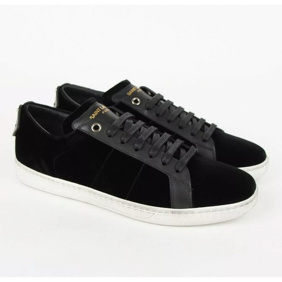Yves Saint Laurent | Shoes | Saint Laurent Court Sl Lips Sneakers Ysl ...